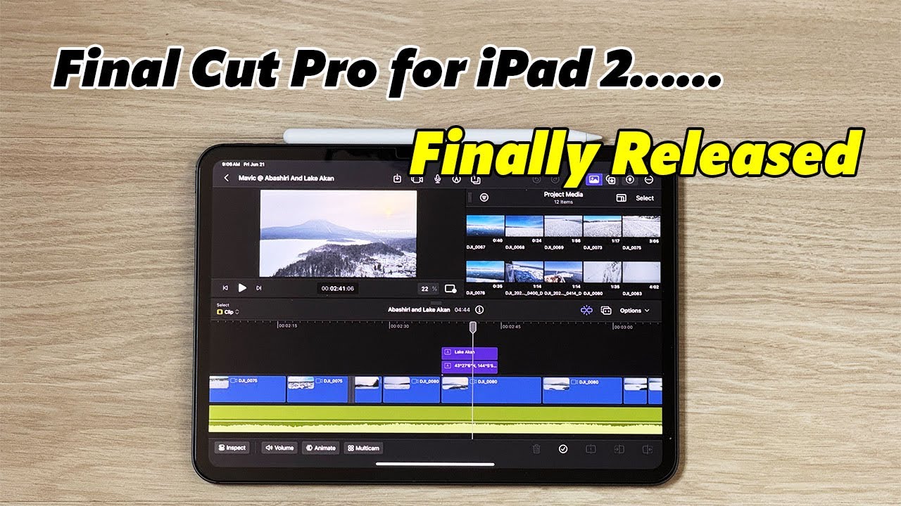 (Eng CC) Final Cut Pro for iPad 2 released ! The best feature is # ...