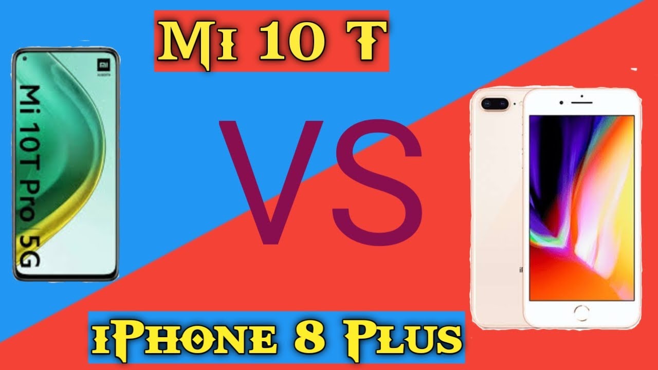 Mi 10 T vs iPhone 8 Plus Which One Should You Buy #pubgmobile #iphone # ...