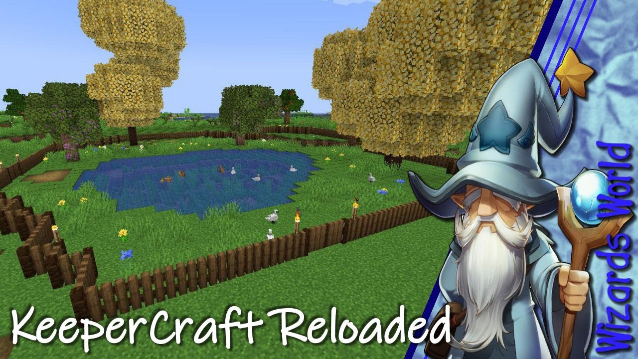 KeeperCraft Reforged: Return to KeeperCraft! 1.19.2 modded. Ep 01 - YouTube