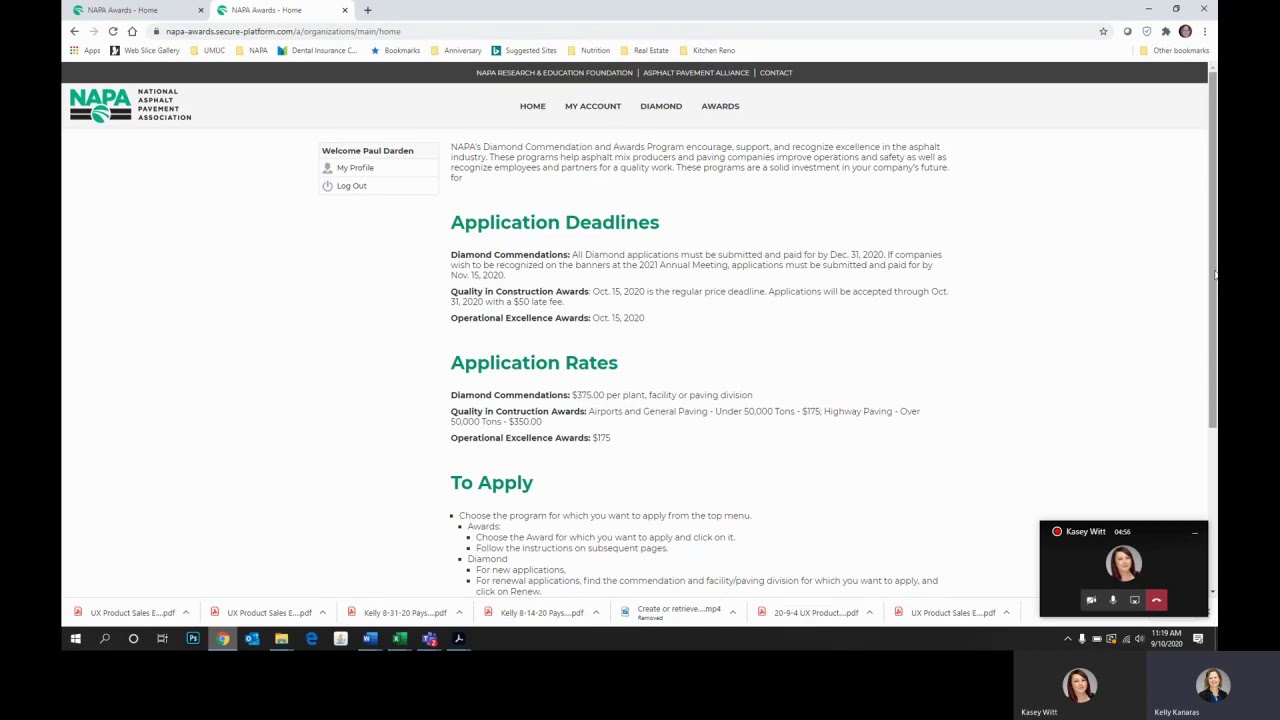 Starting a Diamond Application - YouTube