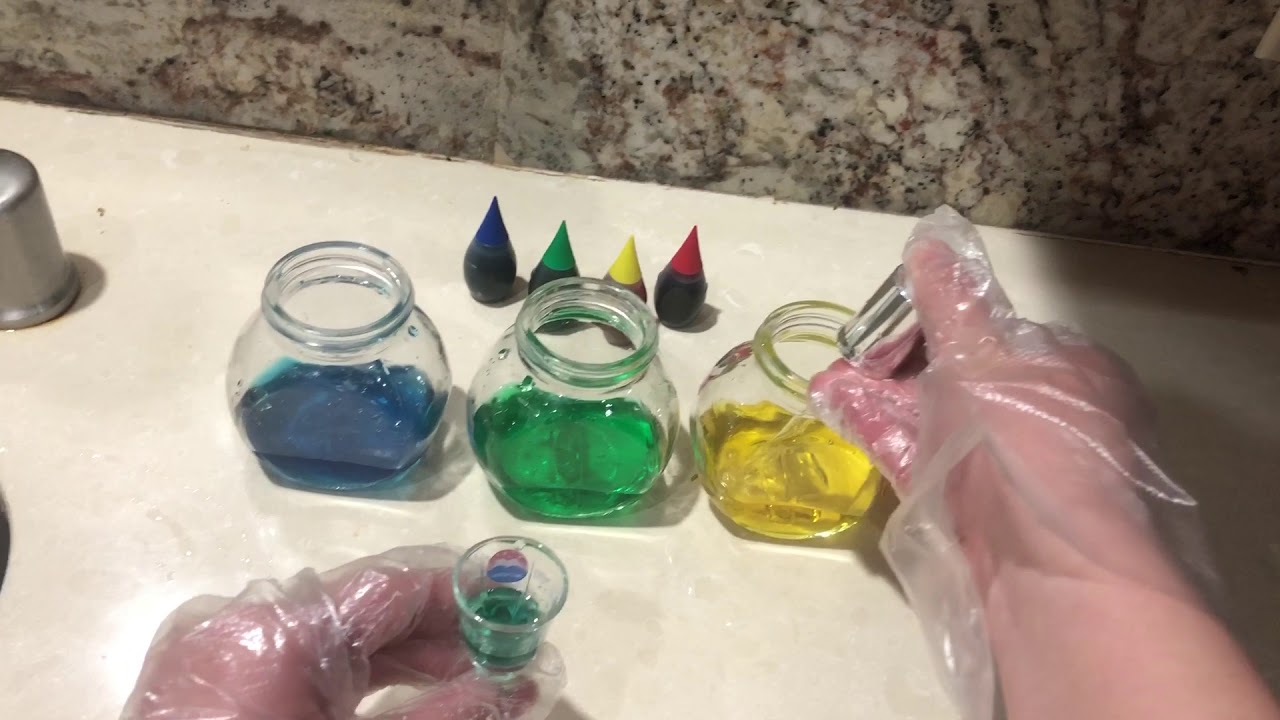 Chemistry experiment Rainbow in A Beaker - YouTube
