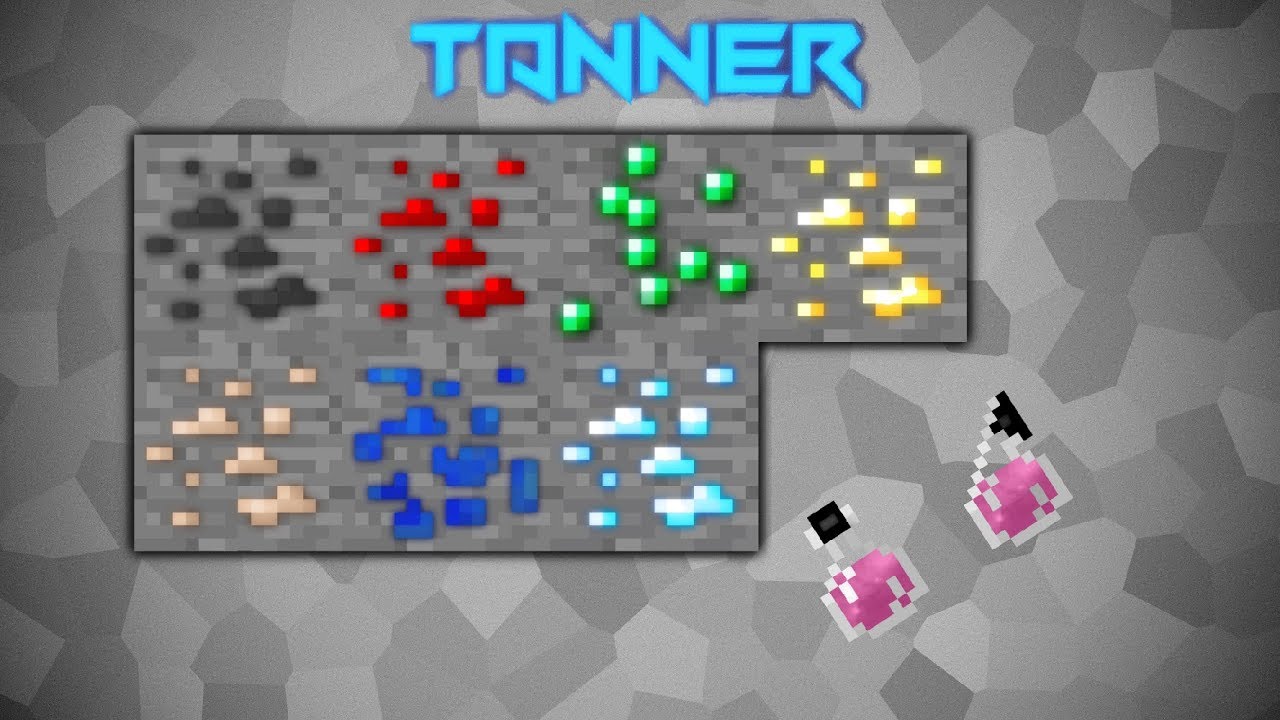 Custom PvP TexturePack Timelapse Part 5- Gui/Potions/Ores - YouTube