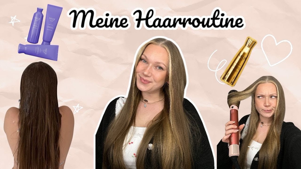 Meine Haarroutine - YouTube