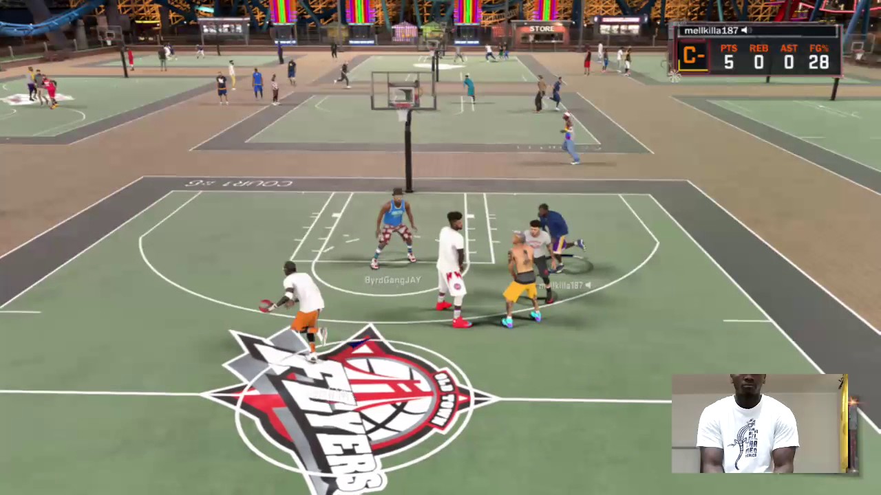 NBA 2K17 MY PARK - YouTube