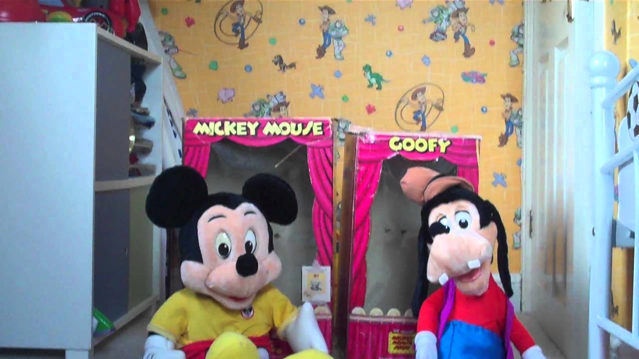 the talking mickey mouse and goofy - YouTube