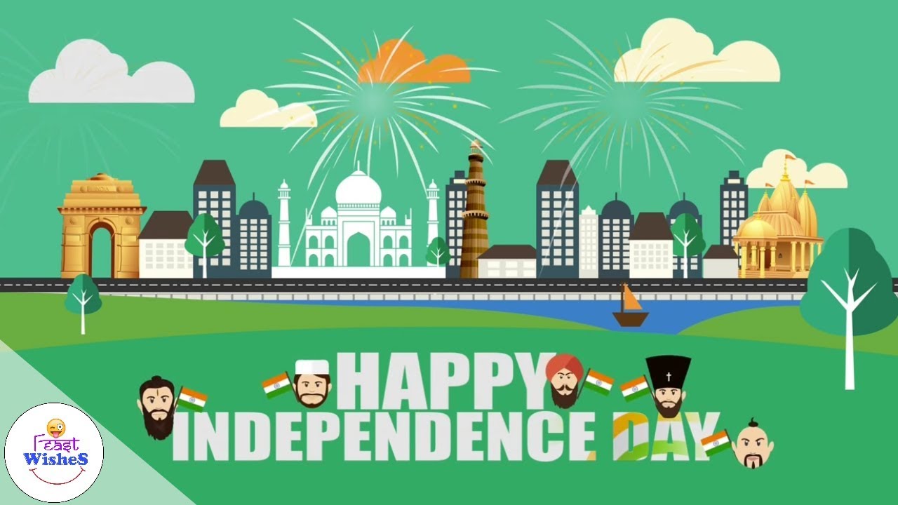 HAPPY INDEPENDENCE DAY ANIMATED VIDEO - YouTube
