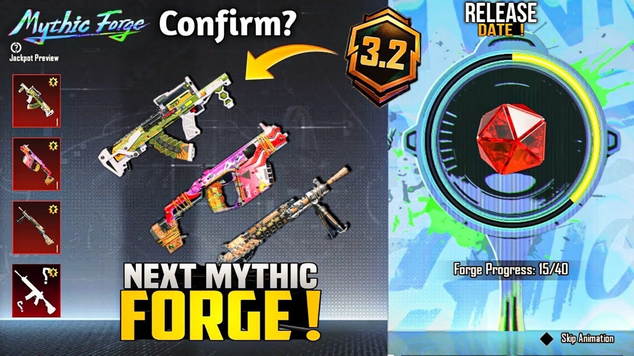 New Mythic Forge (Confirm) Leaks PUBGM? - Next Mythic Forge Release ...