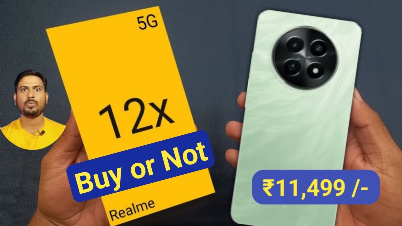 Realme 12x 5G First Look & unboxing | Realme 12x 5G Price | Full ...
