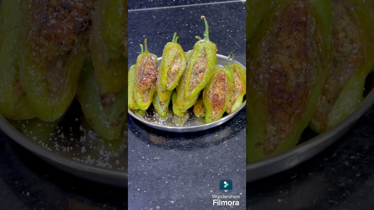 ભરેલા મરચા | bharela marcha | Bharela Marcha | Stuffed Chili Recipe ...