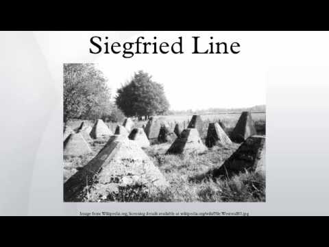 Siegfried Line - YouTube