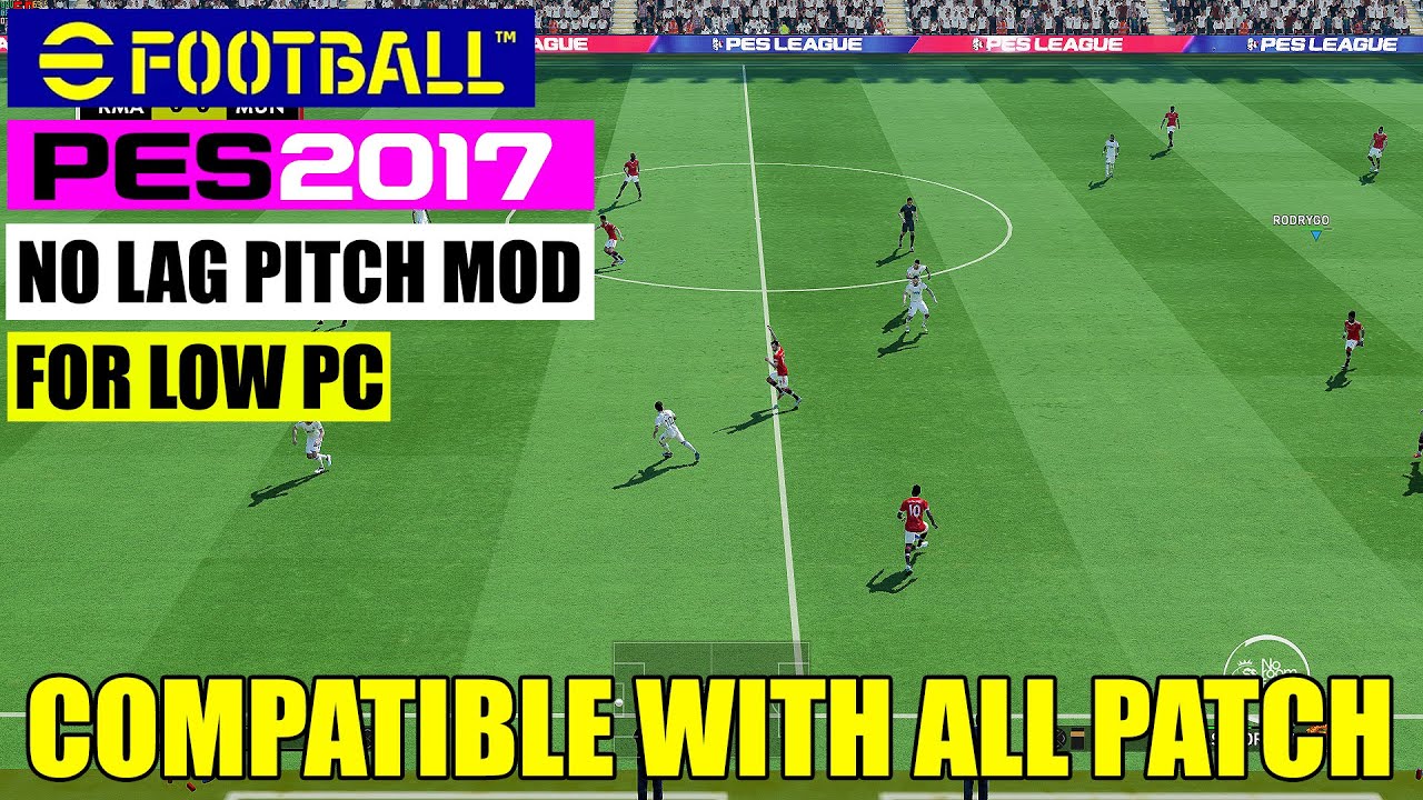 PES 2017 NO LAG PITCH V2 MOD FOR LOW PC - YouTube