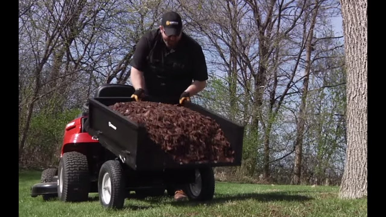 Strongway Steel Dump Cart - 500-Lb. Capacity, 10 Cu. Ft. - YouTube