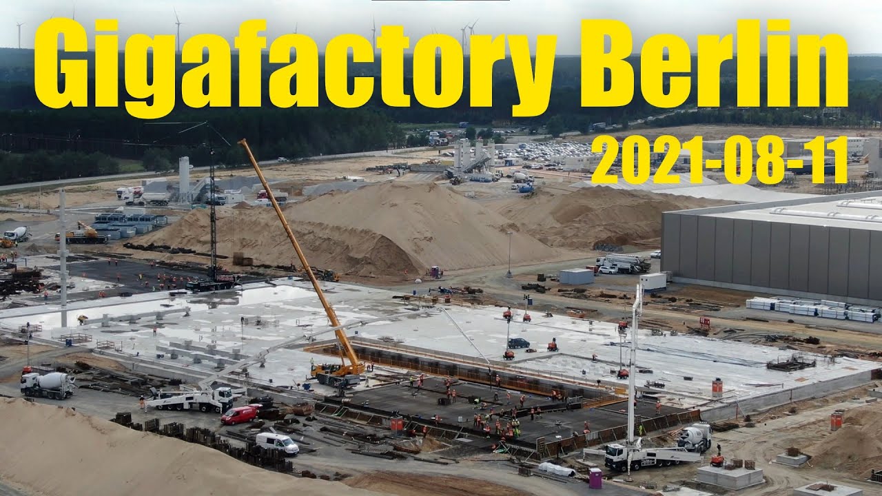 Giga Berlin | 2021-08-11 | Timelapse - YouTube