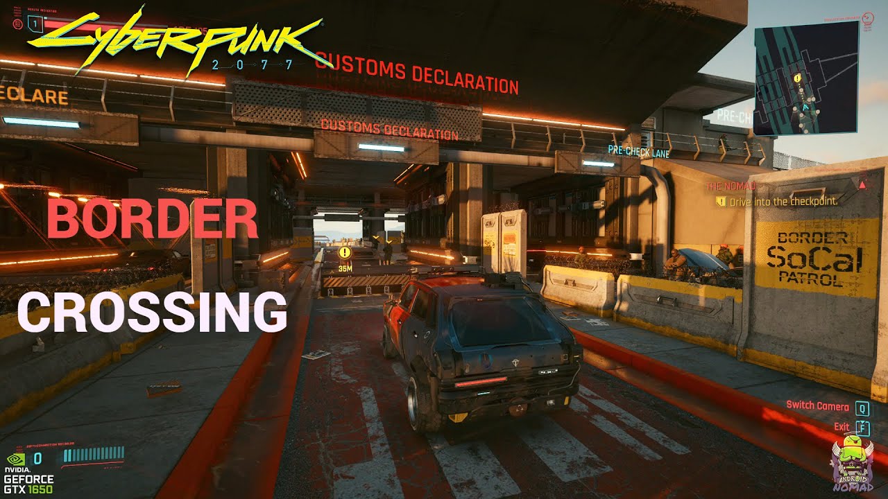 Cyberpunk 2077: Border Crossing Part 2 [4K 60FPS PS5] - No Commentary ...