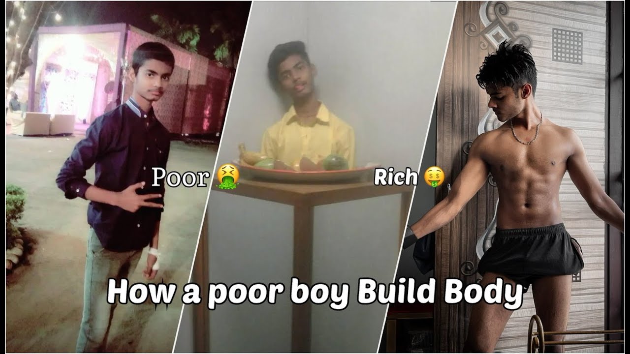 Patle ladke jarur dekhe🔥 | how a poor boy build body 💪🏼| sahil ziddi ...