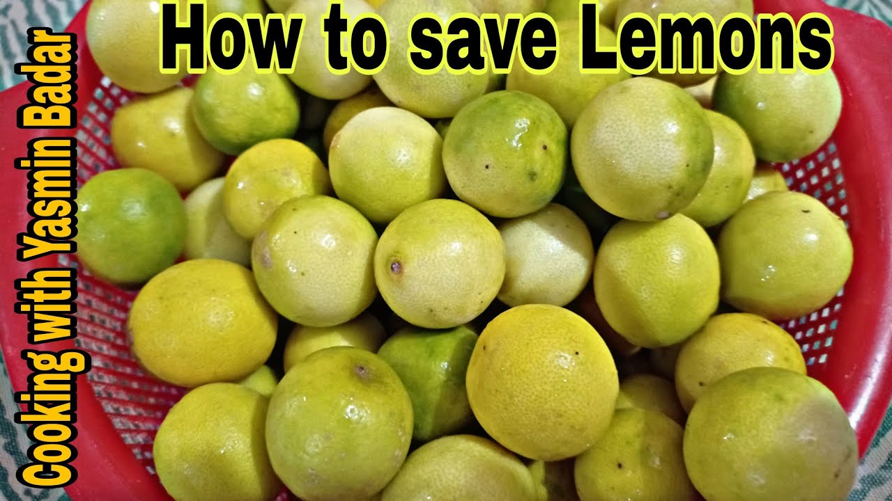 How to save Lemons|| preserve lemons|| lemon juice|| lemonade - YouTube