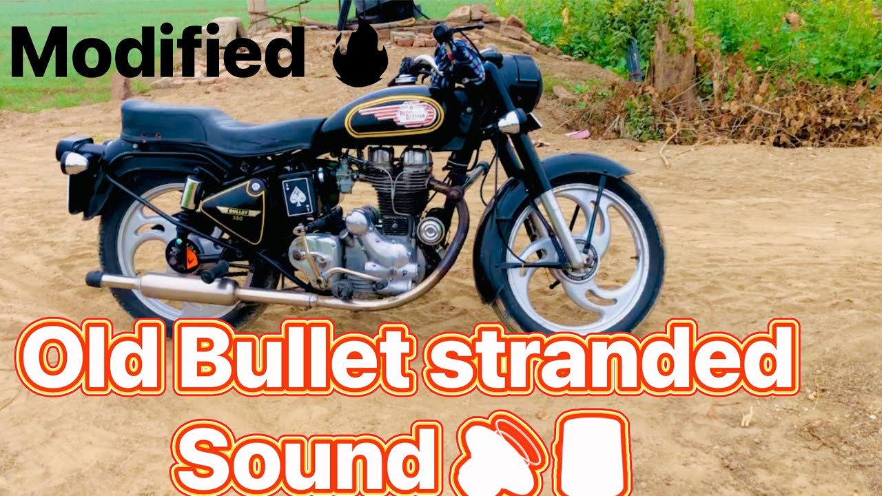 Old modal bullet standard350 starting and modification 🔥🫵🏼#bullet - YouTube
