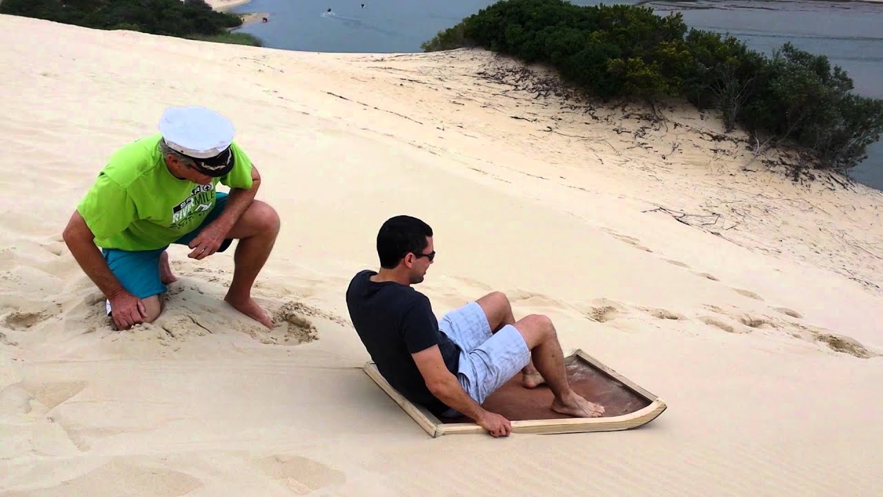 Addo Sand Sledding - YouTube