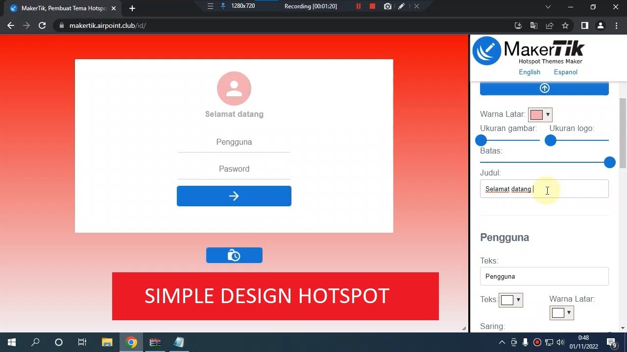 CARA MUDAH DESAIN LOGIN HOTSPOT MIKROTIK (KHUSUS PEMULA) ANTI RIBET ...