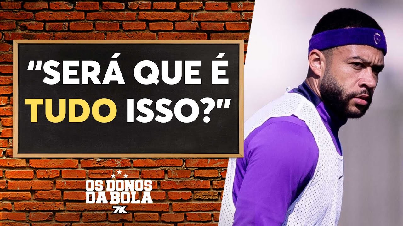 Neto critica Memphis Depay por desempenho no Corinthians e questiona ...