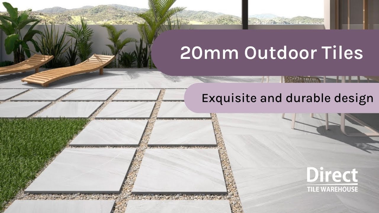 Lavishly Large | Guide to 20mm Outdoor Tiles - YouTube