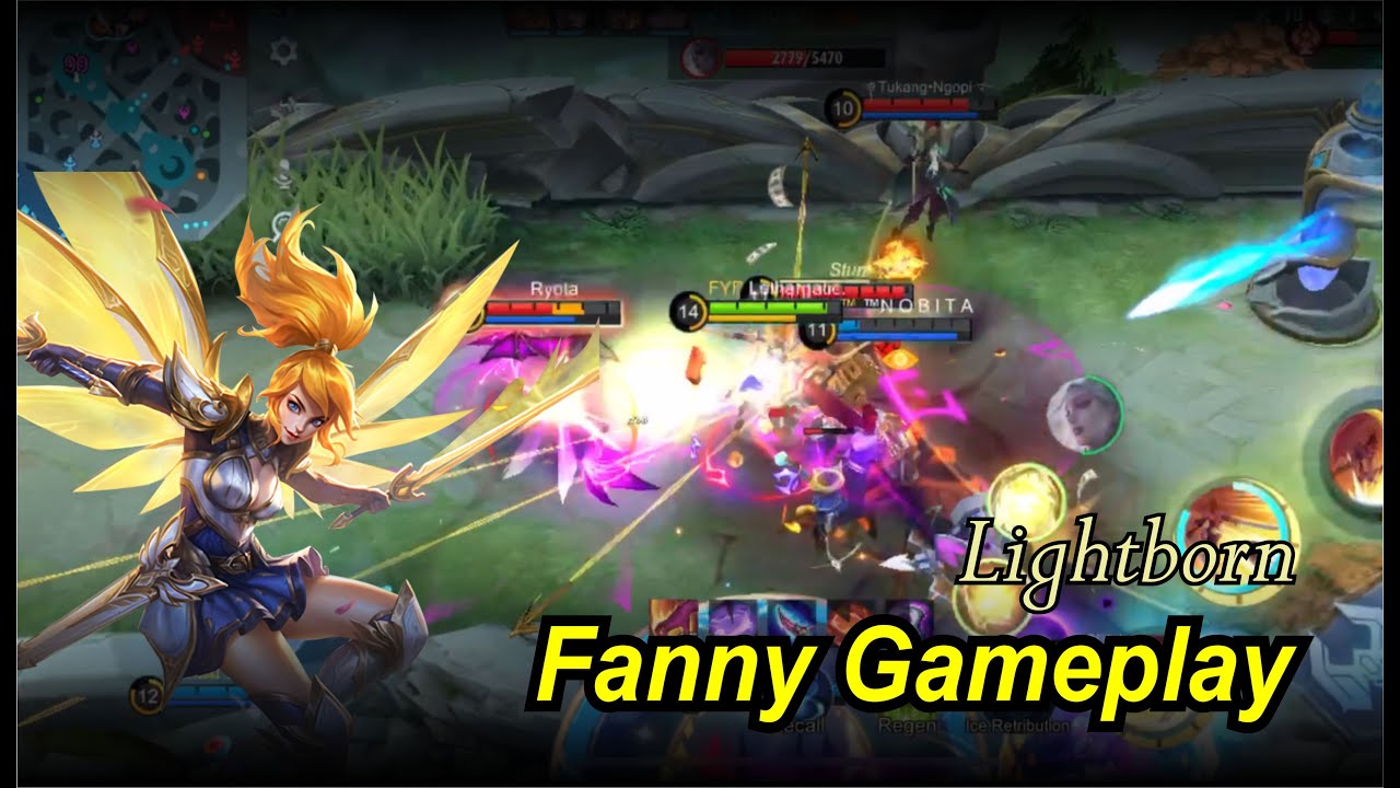 LIGHTBORN FANNY GAMEPLAY || MLBB - YouTube
