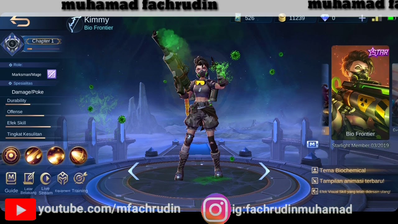 Kimmy skin "bio frontier" - YouTube