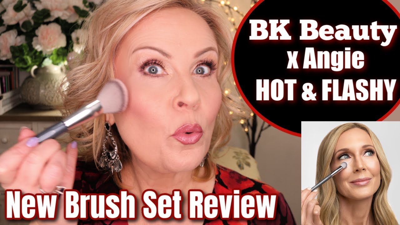 BK BEAUTY x ANGIE HOT & FLASHY MAKEUP BRUSH SET - YouTube