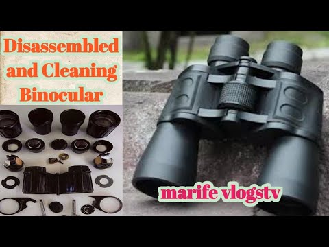 How to Disassemble Binocular 20x50 Telescope - YouTube