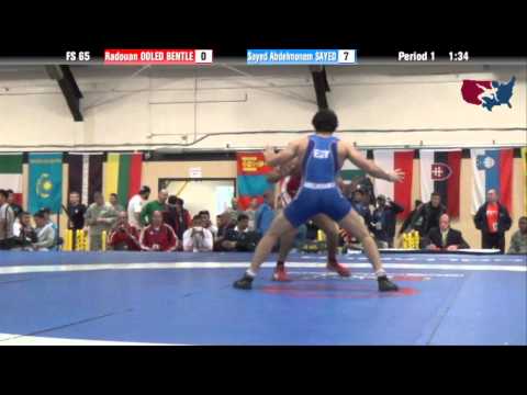 65 KG QF - Radouan Ooled Bentle (MAR) vs Sayed Abdelmonem Sayed (EGY)