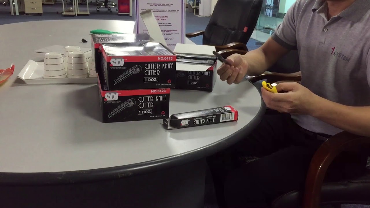 Dao SDI No 0423 -18mm tại VPP ITsystem - YouTube