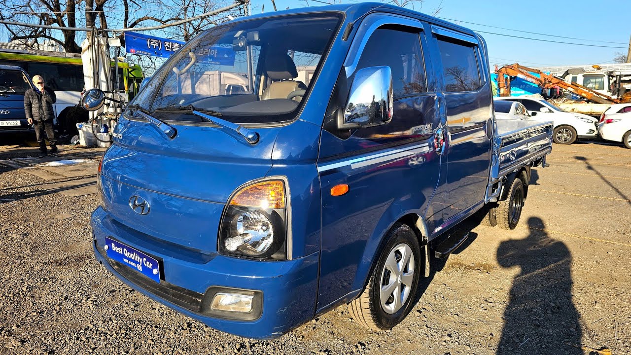 HYUNDAI Porter2 Double Cap Manual 2016 GU238093 #hyundai #porter #truck ...