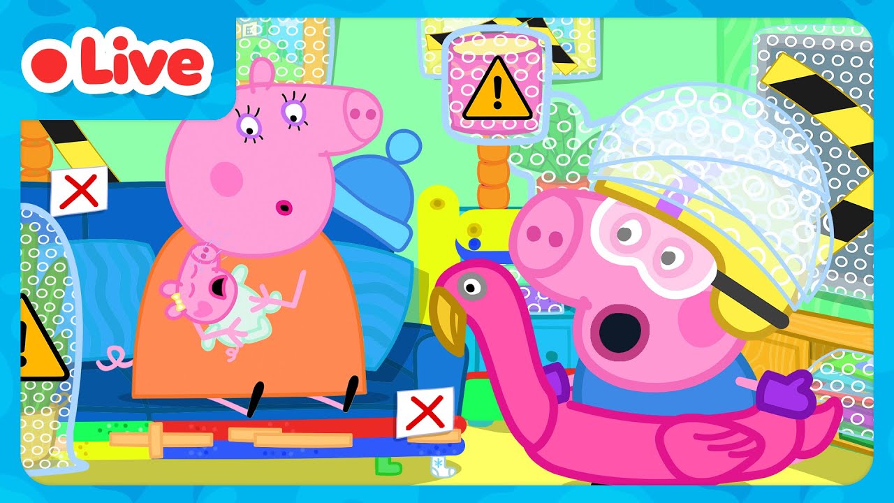 🔴 LIVE: George Pig And Baby Evie Adventures 🍼 Peppa Pig & Evie Pig Full ...