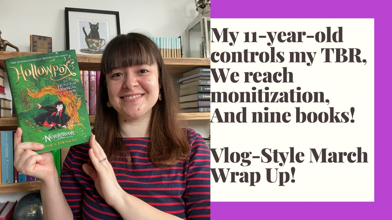 VLOG-STYLE MARCH 2021 WRAP UP! - What Victoria Read - Booktube - YouTube