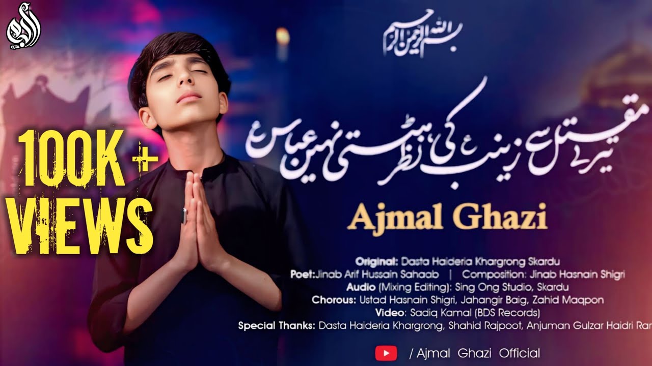 PALAT KAR TU NA AYE GA || AJMAL GHAZI || NOHA MUHARRAM 2025 - YouTube