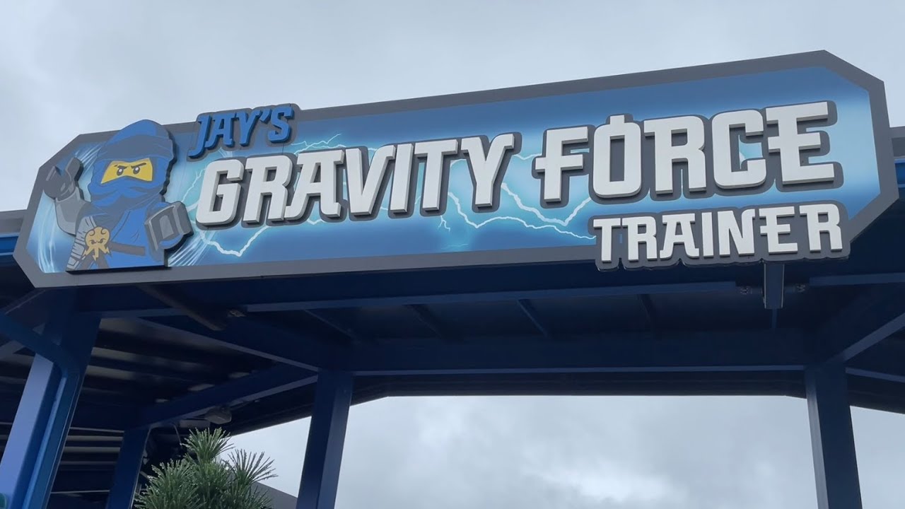 Jay’s Gravity Force Trainer Ride at Legoland New York - YouTube