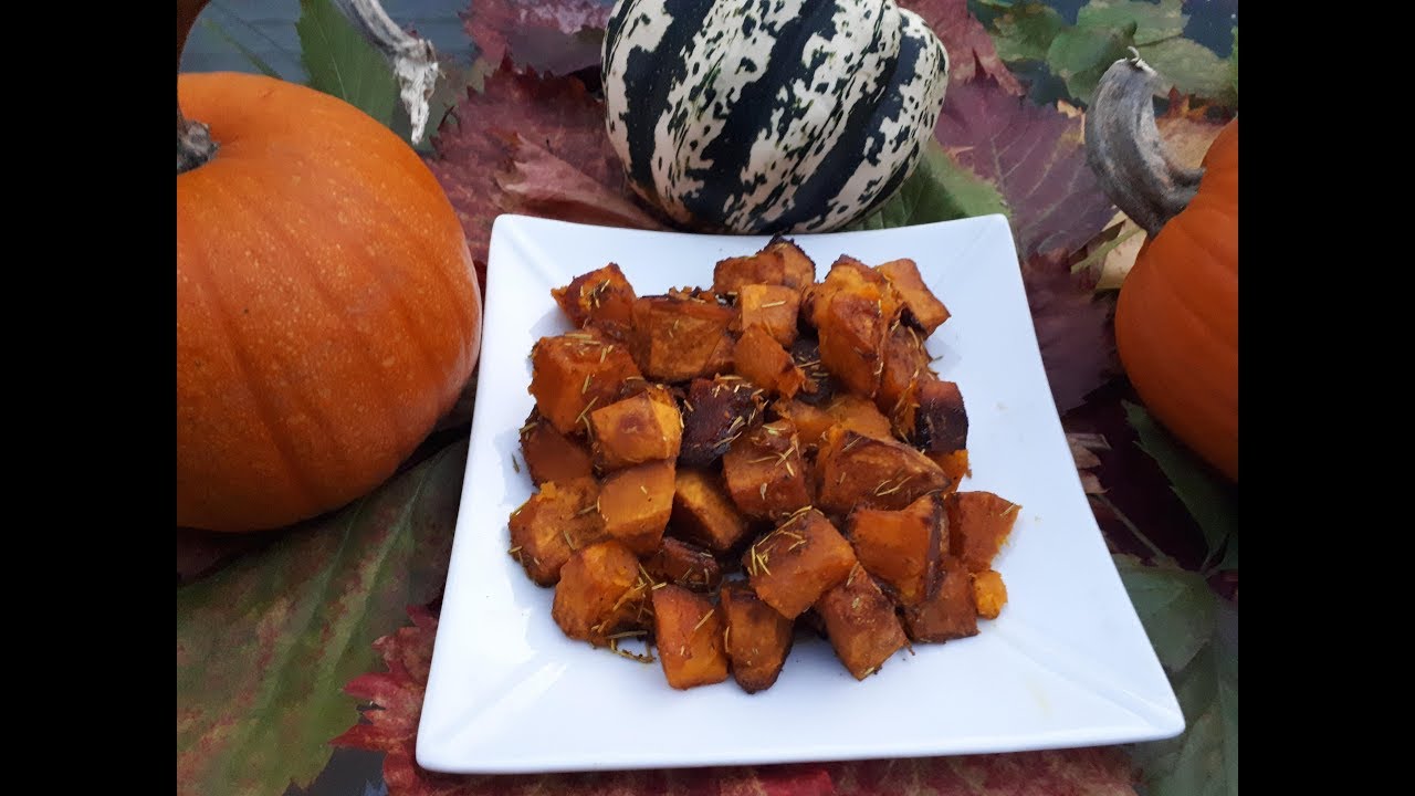 La courge musquée musquée (Buttercup) rôtie - YouTube