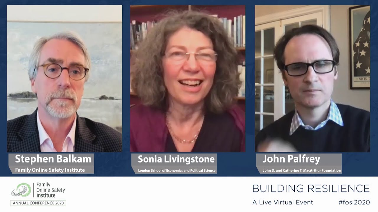 FOSI 2020 - Fireside Chat: Sonia Livingstone And John Palfrey | Closing ...