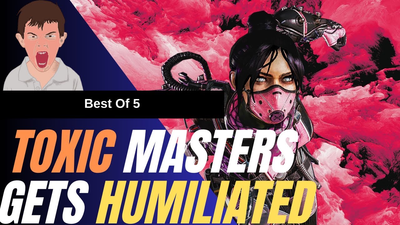 Toxic Apex legends Season 17 Masters Players Challenges Me to a 1v1 ...