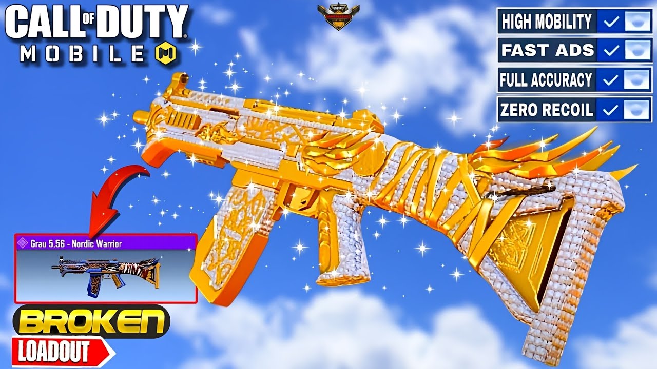 Best GRAU 5.56 gunsmith codm // Cod Mobile Multiplayer // What is The ...