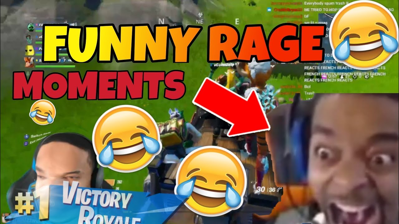 FlightReacts Best Fortnite Funny Rage Moments - YouTube