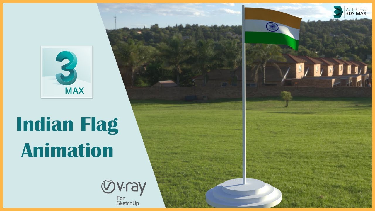 Indian Flag Animation | 3DS Max Tutorial - YouTube