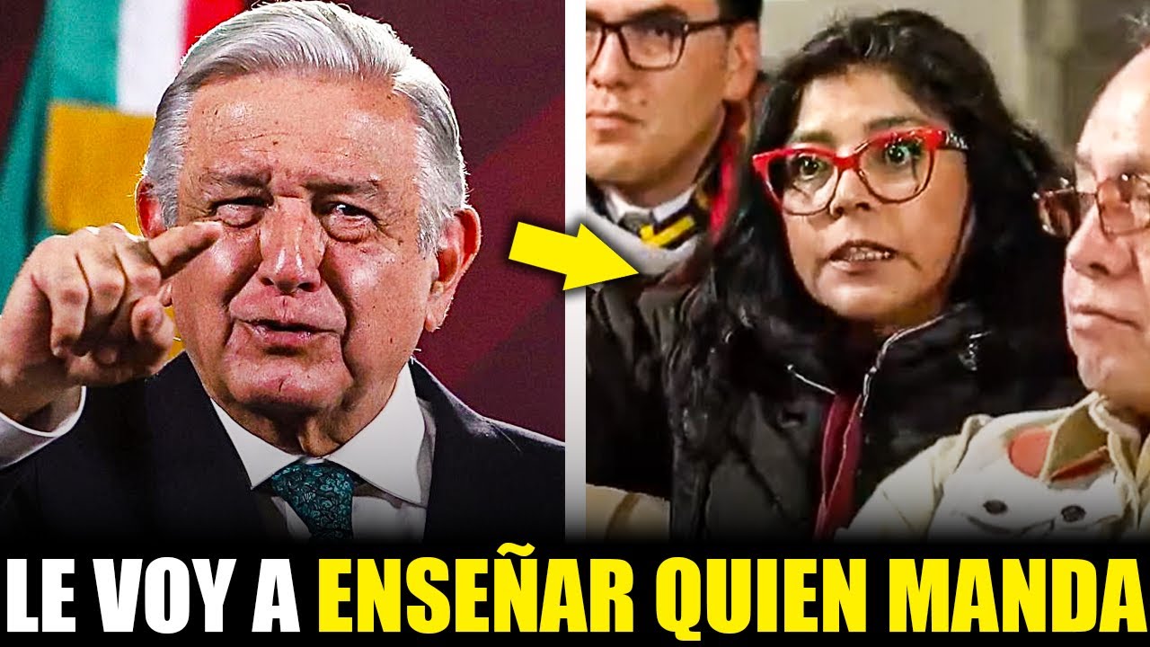 AMLO aplaca a REPORTERA LOCA que llego muy SALSA a la MAÑANERA - YouTube