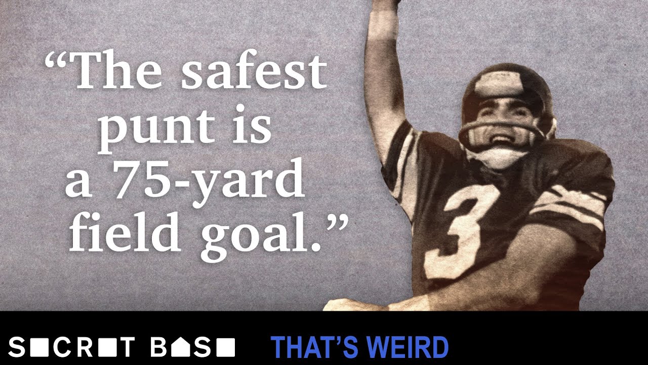 This loophole made 75-yard field goal attempts safer than punting - YouTube