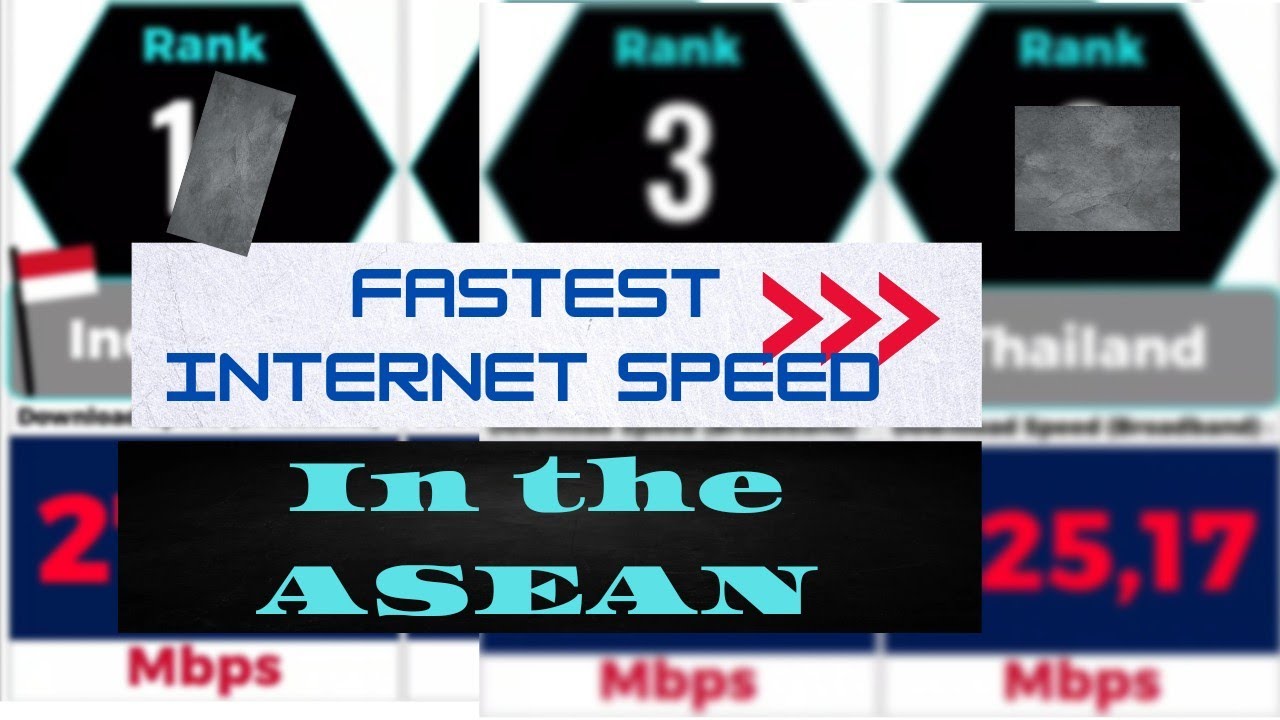 Fastest Internet speed in ASEAN 2022 Comparison (Average Broadband ...