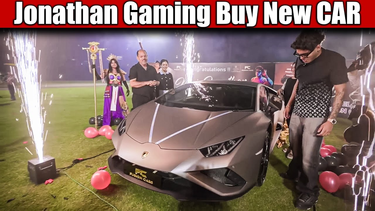Jonathan Gaming Buy New Lamborghini Huracan | 4.6 Crore Rupees - YouTube