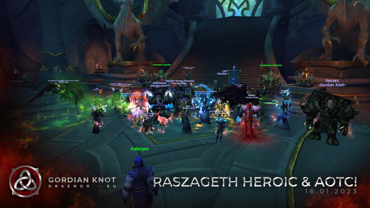 Gordian Knot vs Razageth - Heroic - YouTube