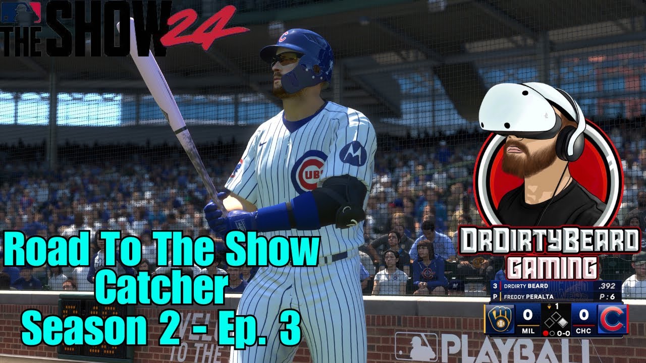 MLB The Show 24 - Season 2 Ep 3 - Catcher - RTTS - Are We Using The ...