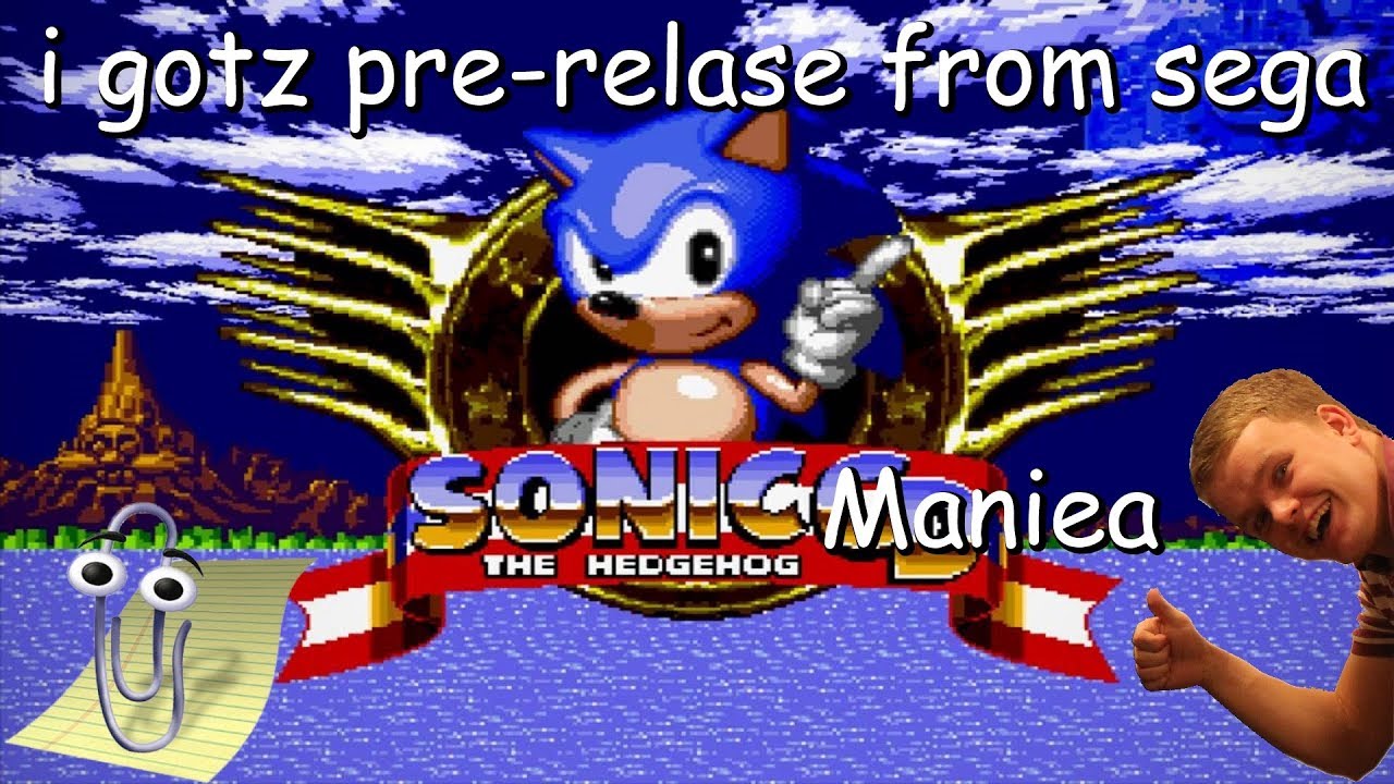 Sonic Mania (Sonic Discovery) PC Prototype Pre-Release (really cool ...