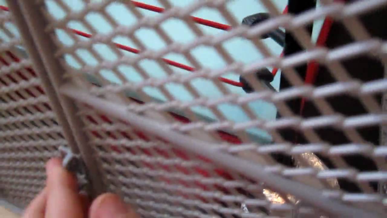my new Hell in a Cell cage match ring reveiw - YouTube